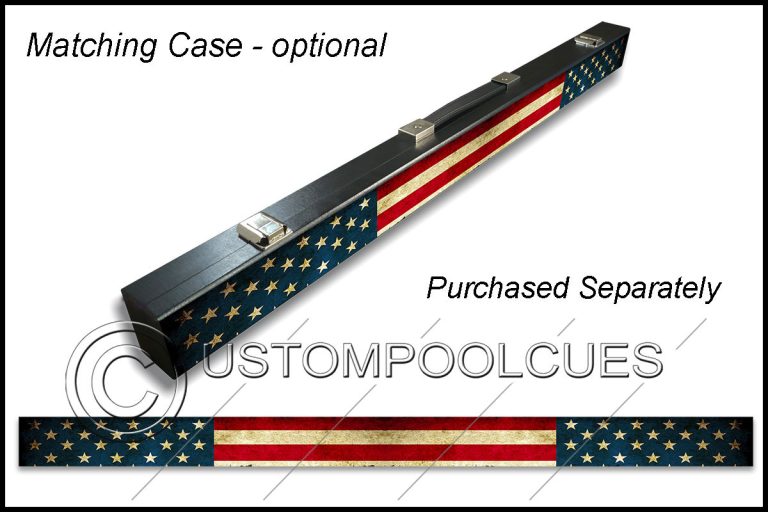 USA Flag - Custom Pool Cues