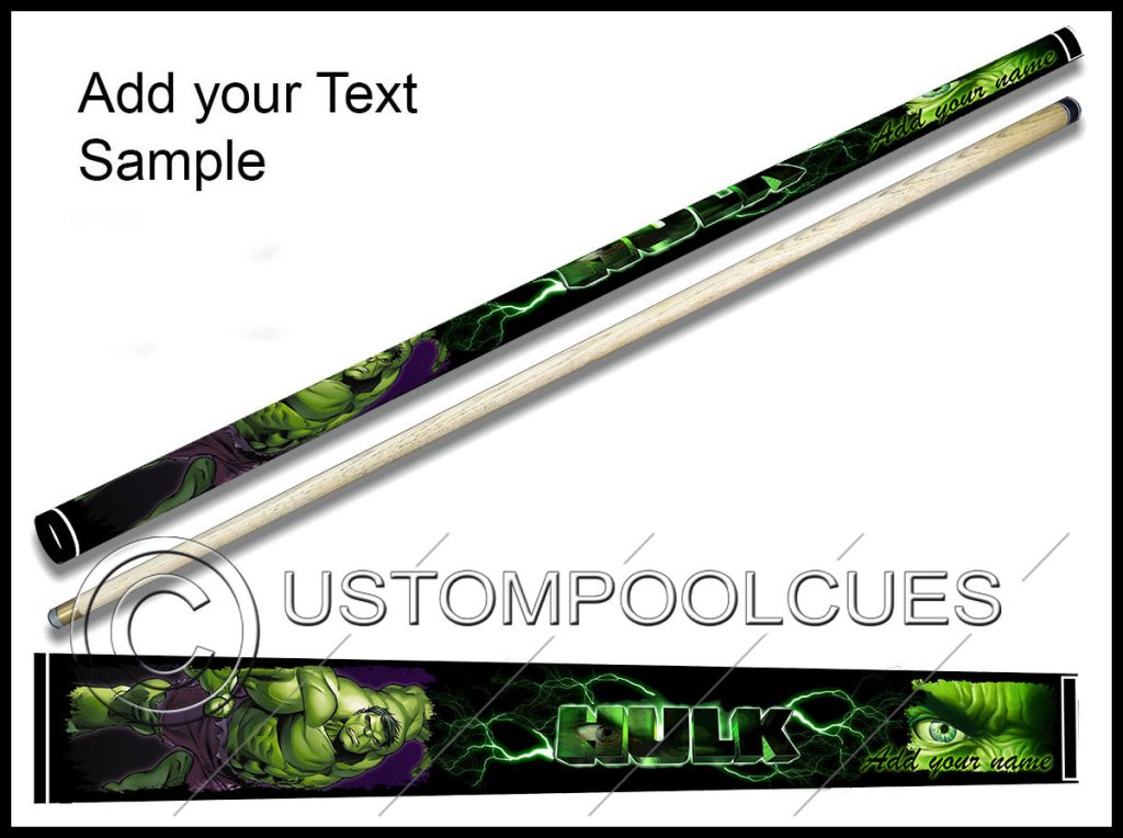 The Hulk - Custom Pool Cues