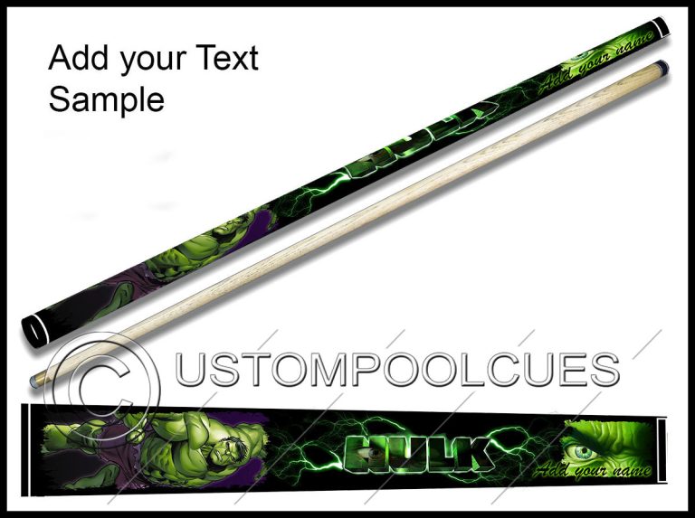 The Hulk - Custom Pool Cues