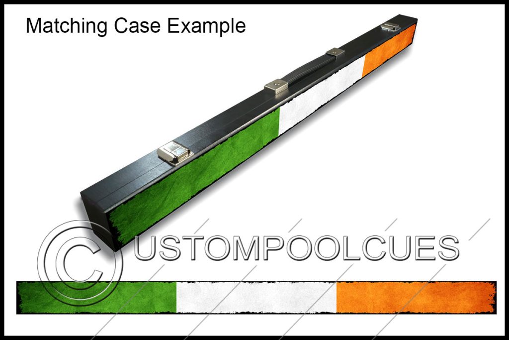 Irish Flag - Custom Pool Cues
