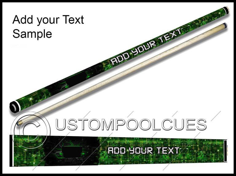 Computer Nerd - Custom Pool Cues