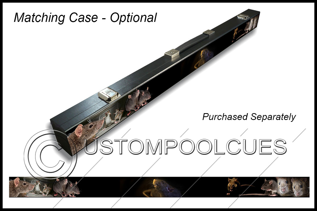 Flash as a Rat - Custom Pool Cues