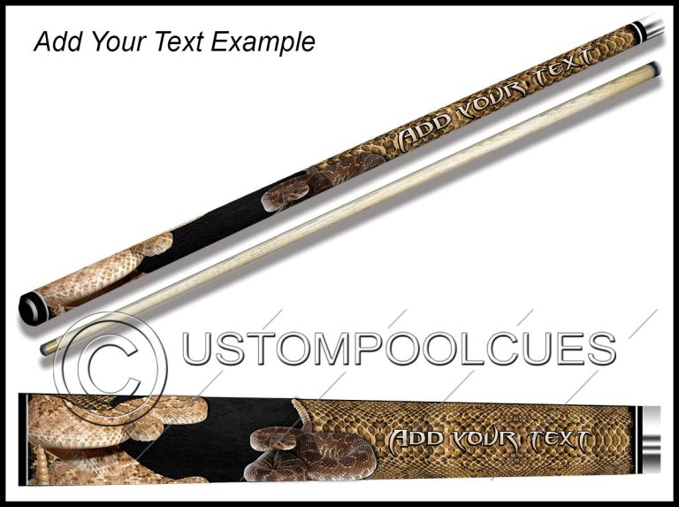 Rattlesnake - Custom Pool Cues